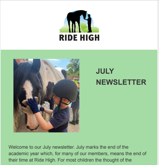 Newsletters – RideHigh